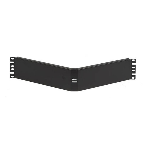 Panduit CPAF2BLY 2 RU Angled Rack Filler Panel Black | eBay