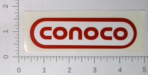 Vintage Conoco Oil & Gas Station Logo Advertising Sticker Decal | eBay