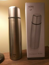 Thermos Nissan 34 ounce/1 litre vacuum insulated stainless steel ...