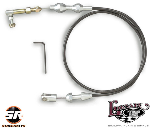 Lokar Universal 48" Throttle Cable TC-1000U48 For Carbureted ...