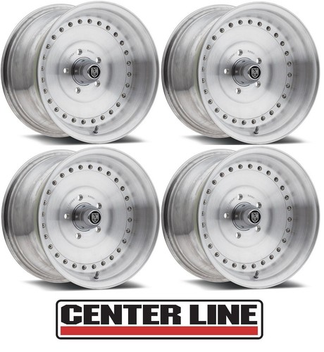 15" Centerline Auto Drag 15x7 15x8.5 Solid Staggered Lite Mag Wheels ...