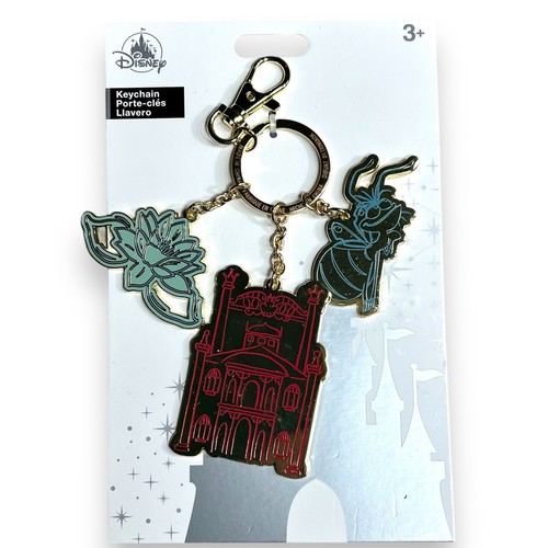 New Disney Parks Princess & The Frog Tiana Metal Keychain Set of 3 ...