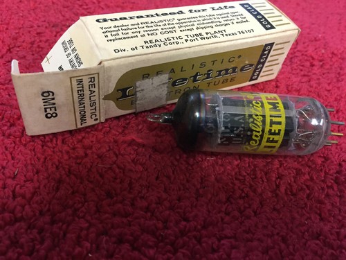 6ME8 REALISTIC VINTAGE TUBE NEW OLD STOCK | eBay