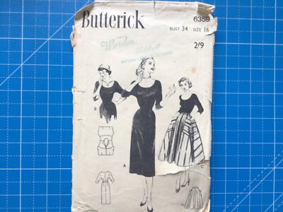 1950s Dress Patterns for sale | eBay