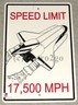 EINSTEIN BICYCLE SPEED LIMIT 299,792458 M/S Crosswalks 10 X 15 Glow ...