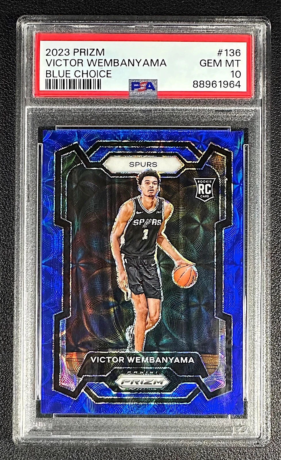 Victor Wembanyama 2023 Prizm #136 Choice Blue /49 Price Guide - Sports Card Investor