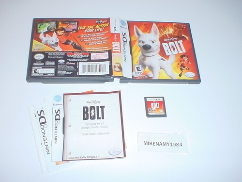 BOLT kids game in case w/ manual for NINTENDO DS or 3DS 712880264242| eBay
