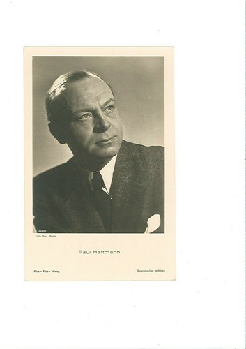 Ancient Ak German Actor Paul Hartmann 34 | eBay