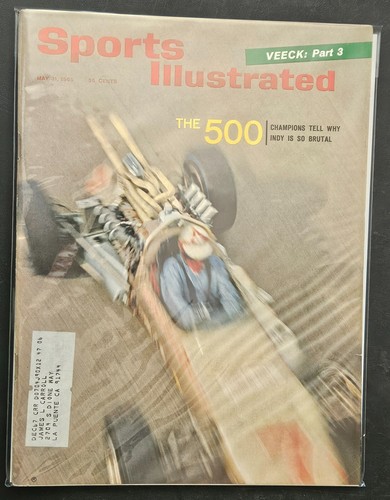 Sports Illustrated May 31, 1965 Indy 500 Champions Tell Why Indy Is So ...