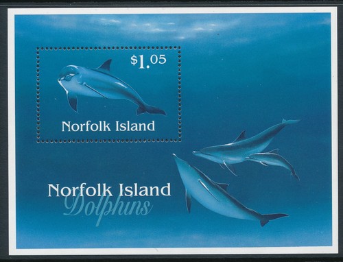 1997 NORFOLK ISLAND DOLPHINS MINI SHEET FINE MINT MNH | eBay
