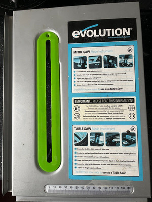 Evolution Table Saw for sale | eBay