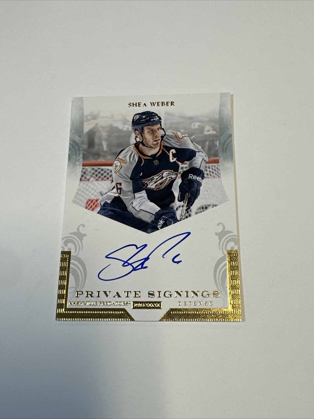 Shea Weber 2011 Titanium #46 Printing Plates Black /1 Price Guide ...