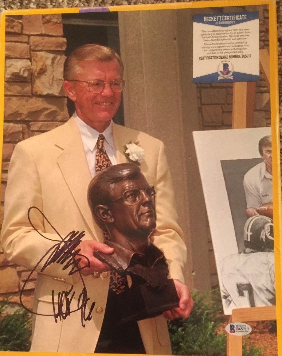 Joe Gibbs Autographed Memorabilia | Signed Photo, Jersey, Collectibles ...