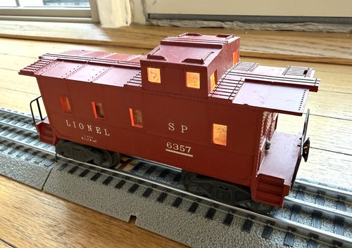 Lionel Vintage Post War #6357 Lighted Caboose - C-40-1, Built 9-47 with ...