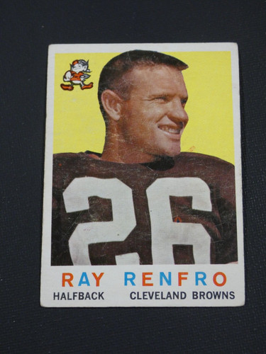 Ray Renfro 1959 Topps card #37 | eBay