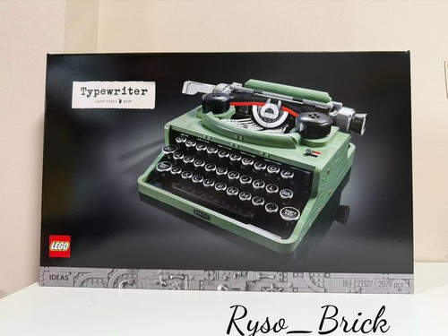 LEGO 21327 Typewriter – Brand New Sealed | Mint Box | LEGO Ideas ...