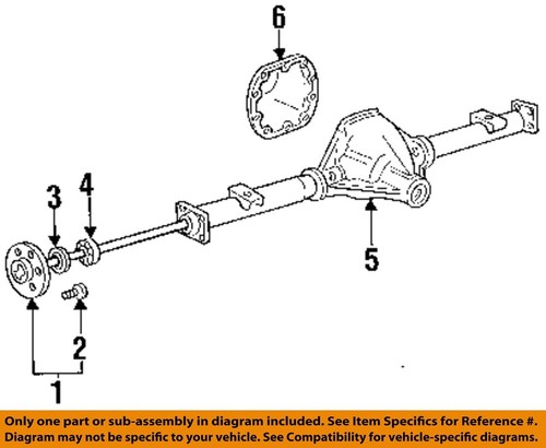 Ford OEM Rear-axle Seals 5L3Z1S177AB for sale online | eBay