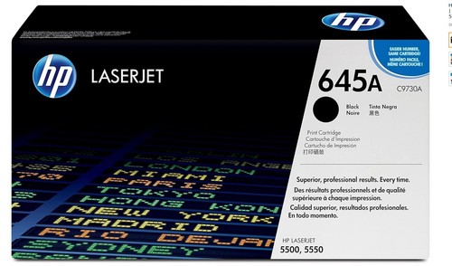 NEW C9730A GENUINE HP 645A Black Toner Cartridge Factory Sealed | eBay