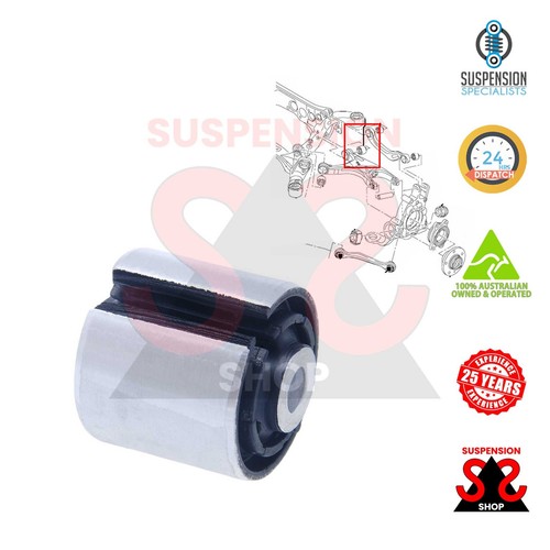 Rear Axle Lower Bushing, Control/Trailing Arm Suit AUDI A4 1.8 TFSI ...