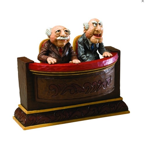 Walt Disney Showcase Collection Statler & Waldorf Figurine Muppets Jim ...