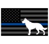 Thin Blue Line K9 Decal Tactical Police Law Enforcement Reflective ...