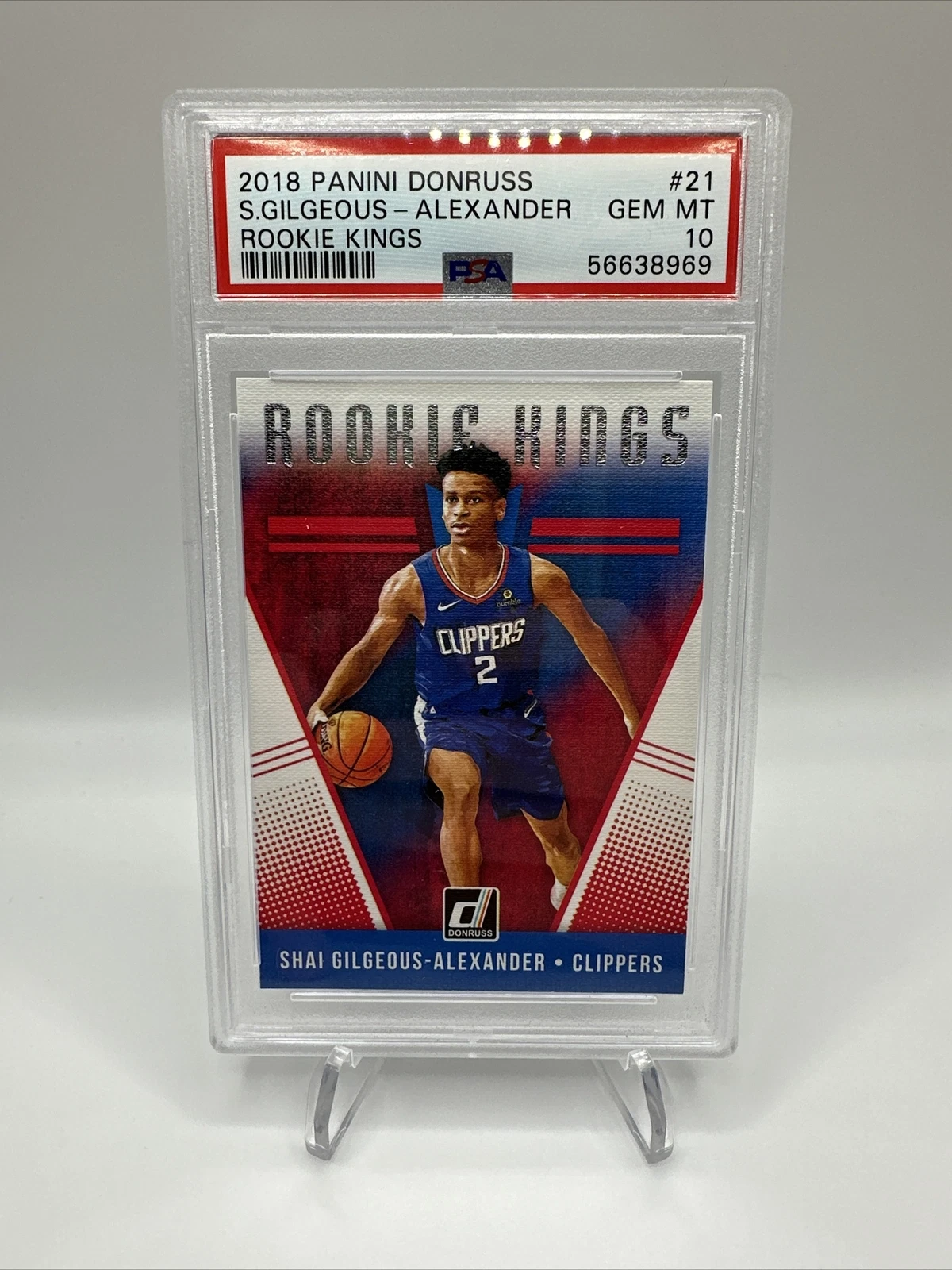 Shai Gilgeous-Alexander 2018 Donruss #21 Rookie Kings Price Guide ...