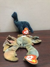 Bronty the Brontosaurus : McDonald's Teenie Beanie Babies : Beaniepedia