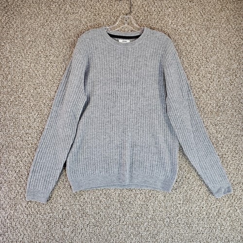 Jason Wu Wool Cashmere Sweater Mens Medium Long Sleeve Pullover Ribbed ...