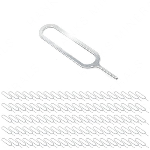 100x Sim Card Tray Removal Pin Eject Opener Tool for Mobile Phone ...