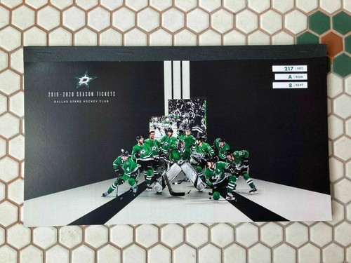 FULL MINT 2019-20 DALLAS STARS SEASON TICKET BOOK *JAMIE BENN* FREE ...