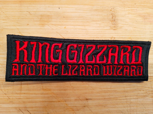 King gizzard and the lizard wizard embroidered patch | eBay
