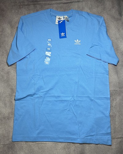 Adidas Men’s Trefoil Essentials Short Sleeve T-Shirt Blue |IU2358| | eBay