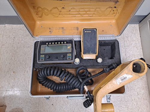 Topcon System 5 Control Box Asphalt Paver with Sonic Tracker II ...