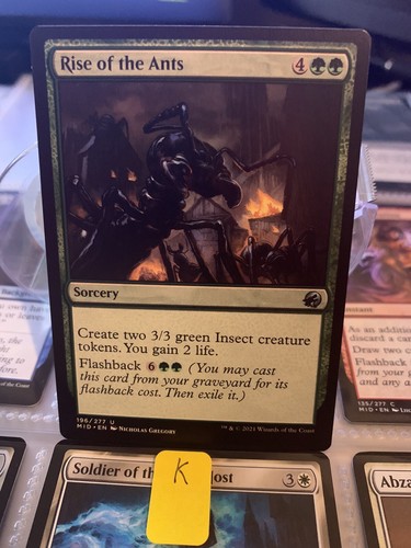 MTG Rise of the Ants Innistrad: Midnight Hunt 196/277 Regular Uncommon ...