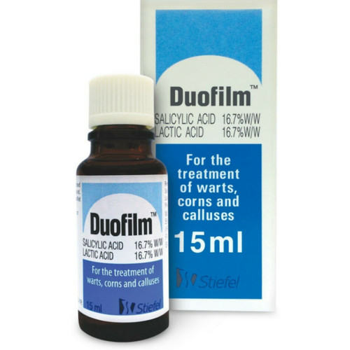 1 X Duofilm Solution 15ml Treatment Remove Warts Corn Callus with ...