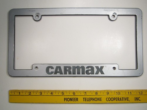 DEALER License Plate Frame CARMAX Z268A9 | eBay