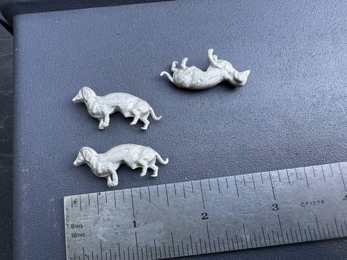 Lot 69 O Or G Scale Lot Of Cast Metal Dotson Dogs Pets Animals Detail ...
