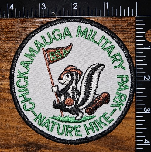 Chickamauga Military Park Nature Hike Skunk Boy Scout Historical Trail ...