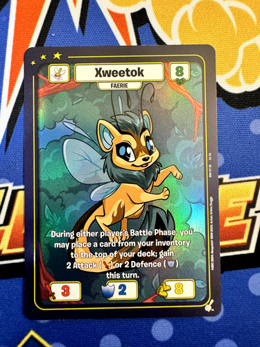 Neopets Battledome TCG Faerie Xweetok 1st Edition SR | eBay