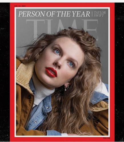 Taylor Swift - Cover 2- TIME Magazine Person of the Year Dec 2023 | eBay