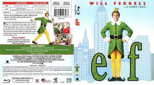 Elf (DVD, 2-Disc Set, Will Ferrell James Caan Zooey Deschanel Jon ...