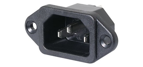 C14 Male Socket Chassis Mount 10A IEC | eBay Australia