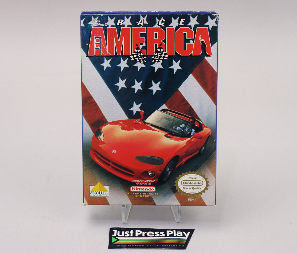 Race America, Alex DeMeo's Value - GoCollect (nintendo-nes-race-america ...