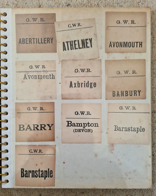 GWR Collectable Railway Luggage Labels for sale | eBay