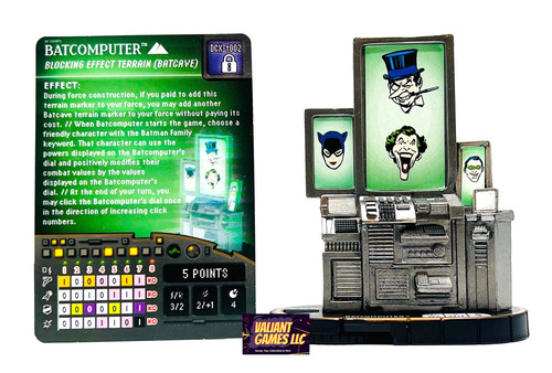 DC Heroclix Batcomputer #DCX-t002 w/ Card Iconix Batcave Vol. 1 Set | eBay