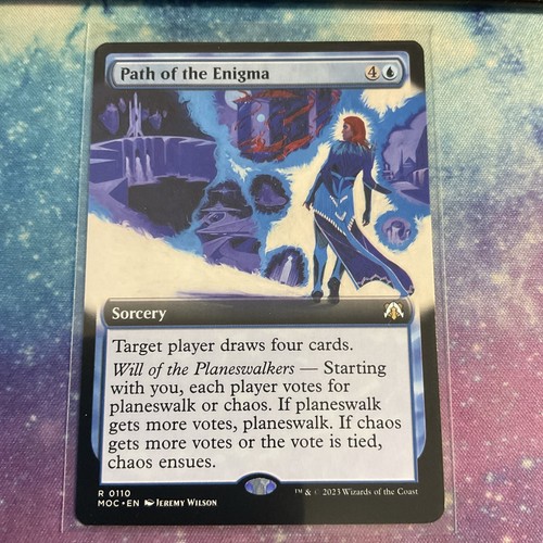 Path of the Enigma (REGULAR) x1 - MTG March of the Machine Commander ...
