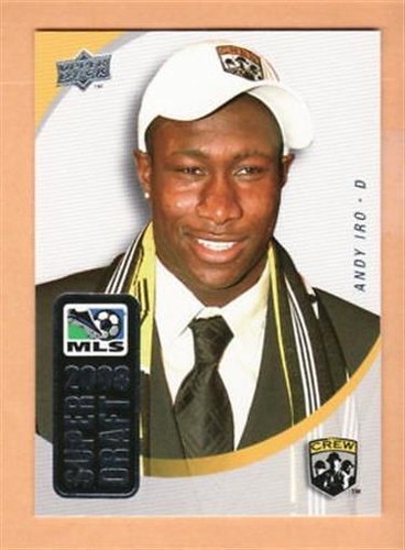 2008 Upper Deck MLS Super Draft #SD4 Andy Iro RC - Flat S/H | eBay