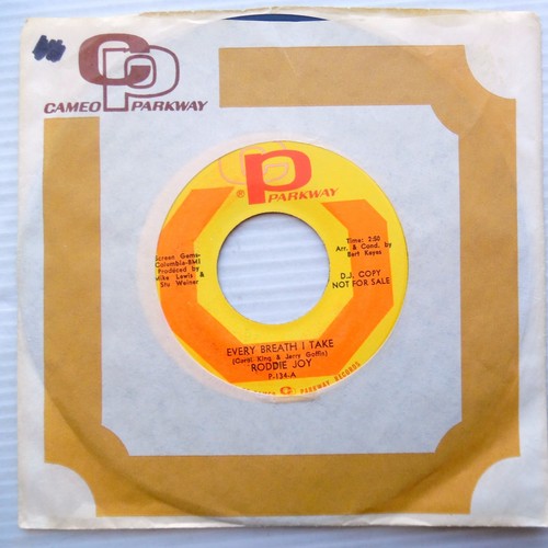 RODDIE JOY northern SOUL promo repress 45 EVERY BREATH I TAKE~WALKIN ...