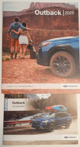 2025 Subaru Outback Sales And Accessories Brochure OEM | eBay