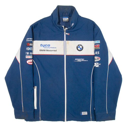 BMW Racing Mens Shell Jacket Blue XL | eBay